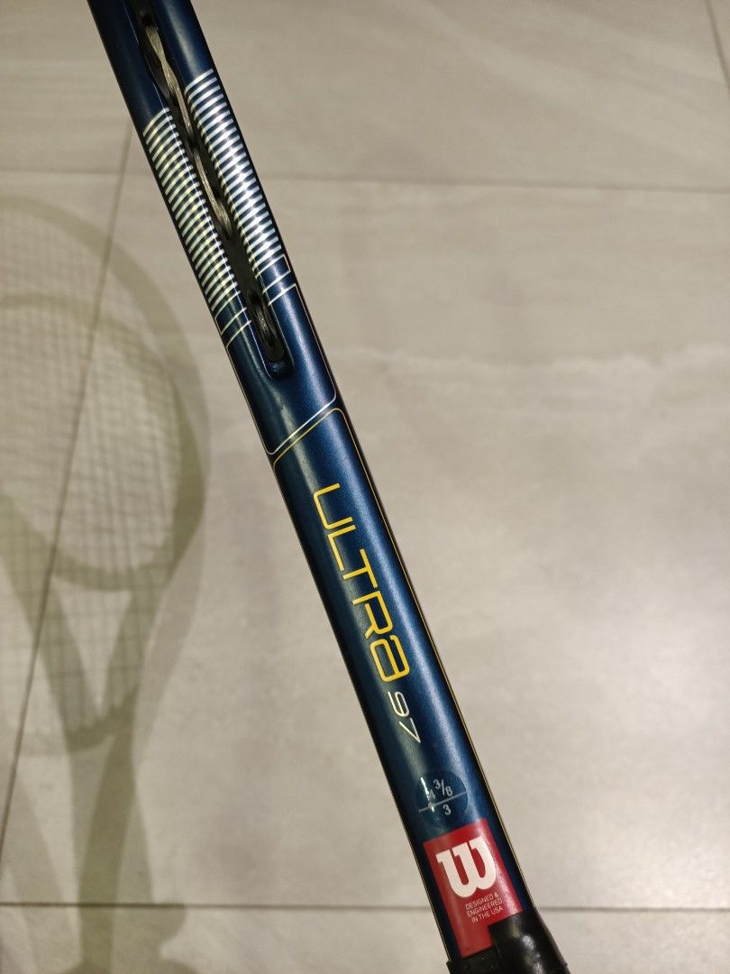 Wilson Ultra 97 Tennis Racket, Sports Equipment, Sports & Games, Racket ...