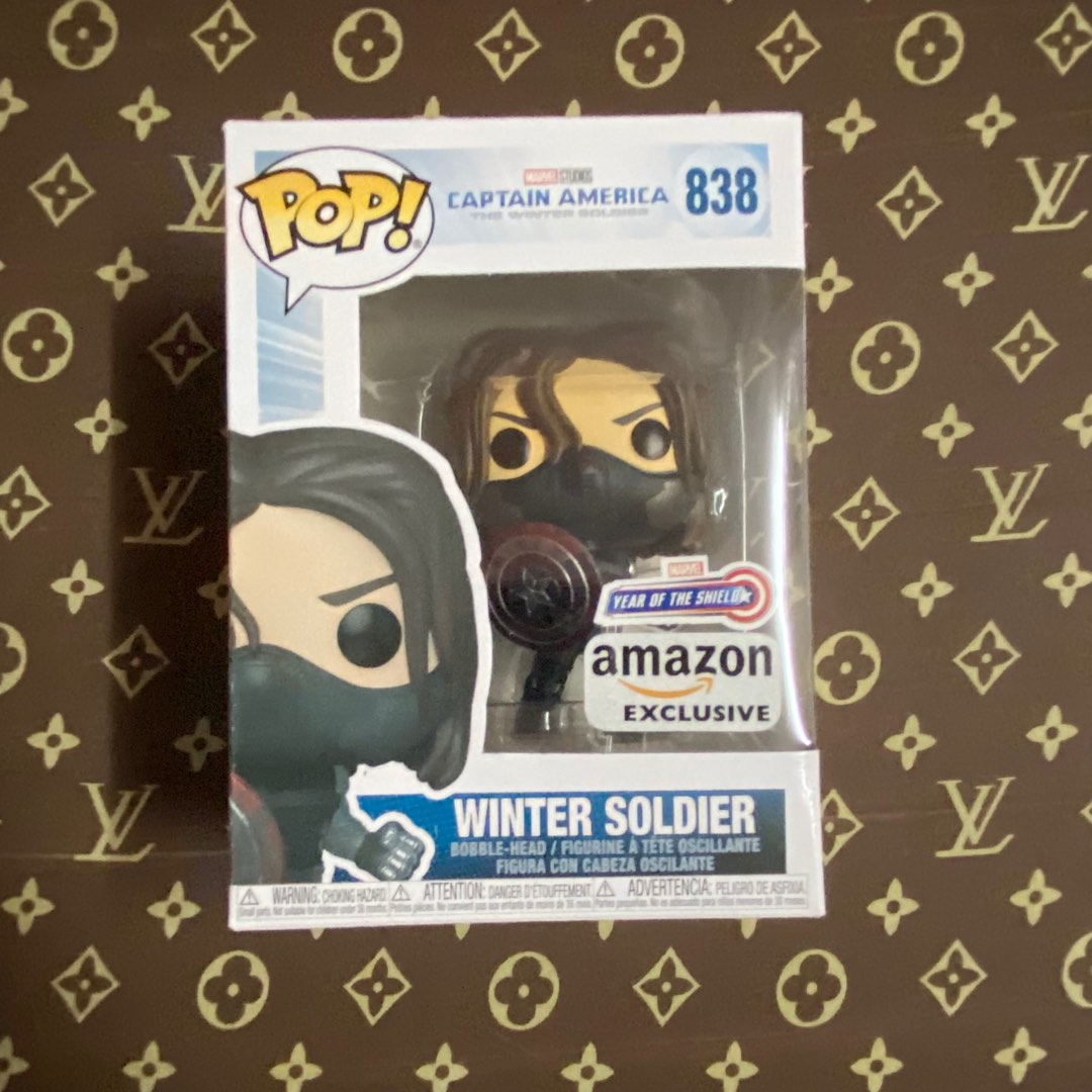 Winter Soldier Funko Pop MARVEL Bucky Barnes, Hobbies & Toys, Toys ...