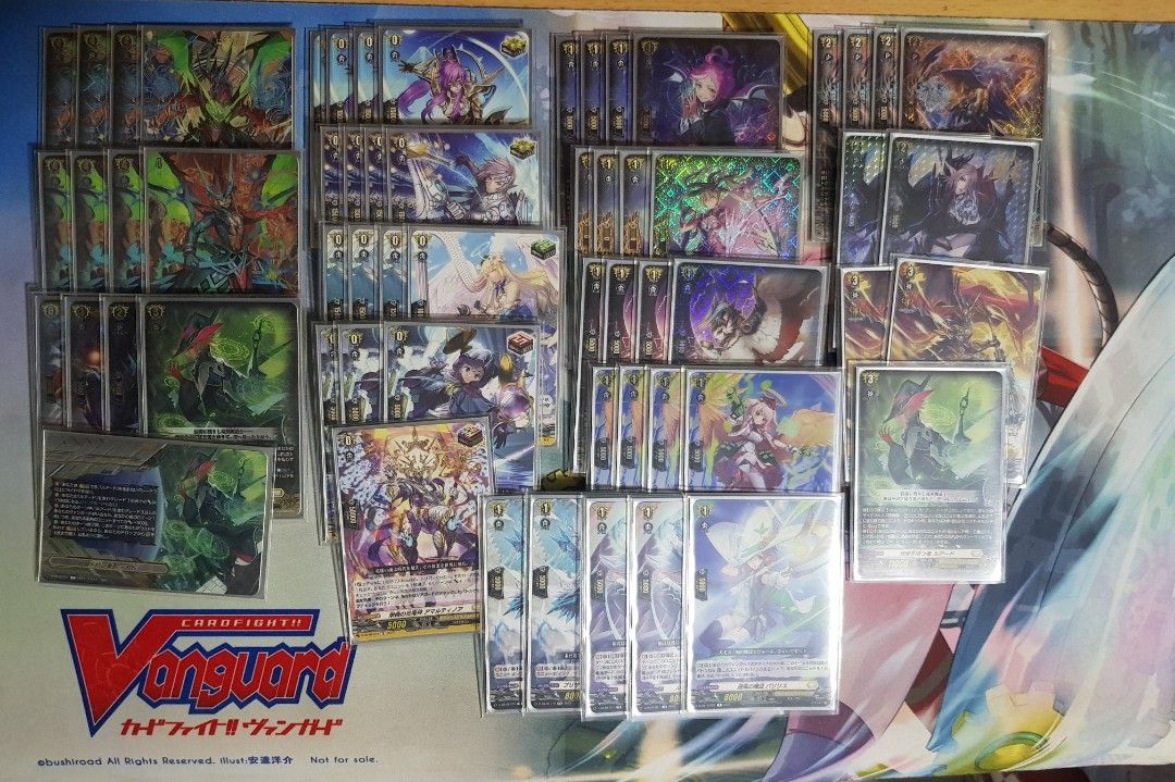 WTS Cardfight vanguard D series Luard deck, Hobbies & Toys, Toys ...