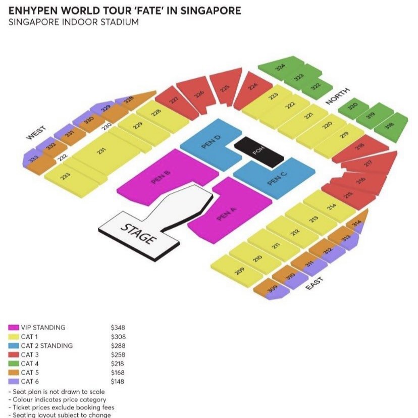 wts enhypen fate tour sg cat 1, Tickets & Vouchers, Event Tickets on Carousell