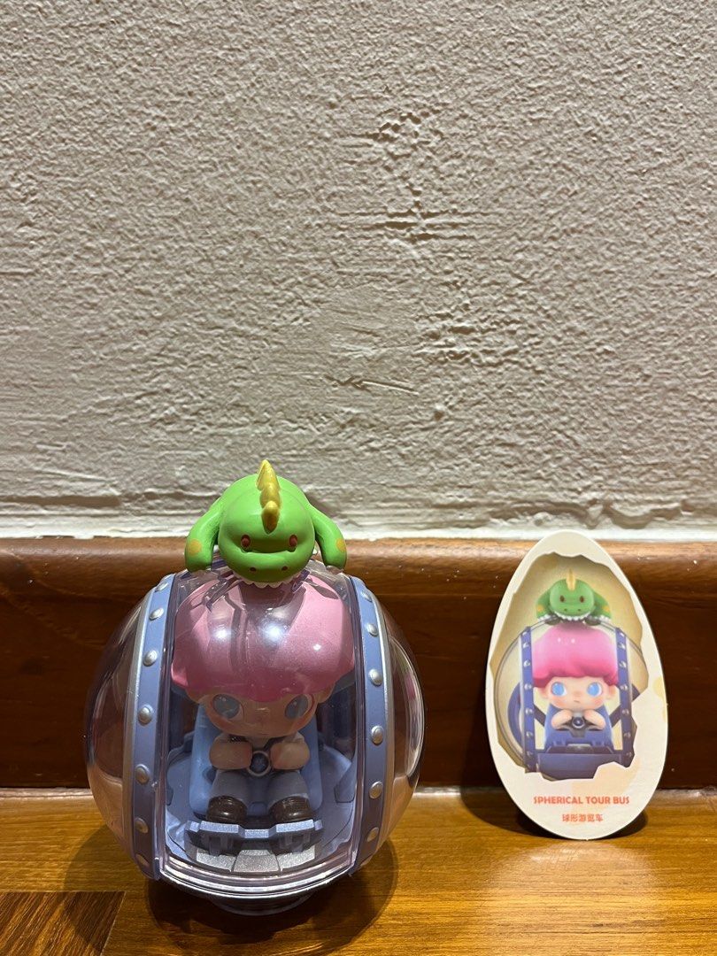 WTS POPMART Dimoo Jurassic World Series (Spherical Tour Bus), Hobbies ...