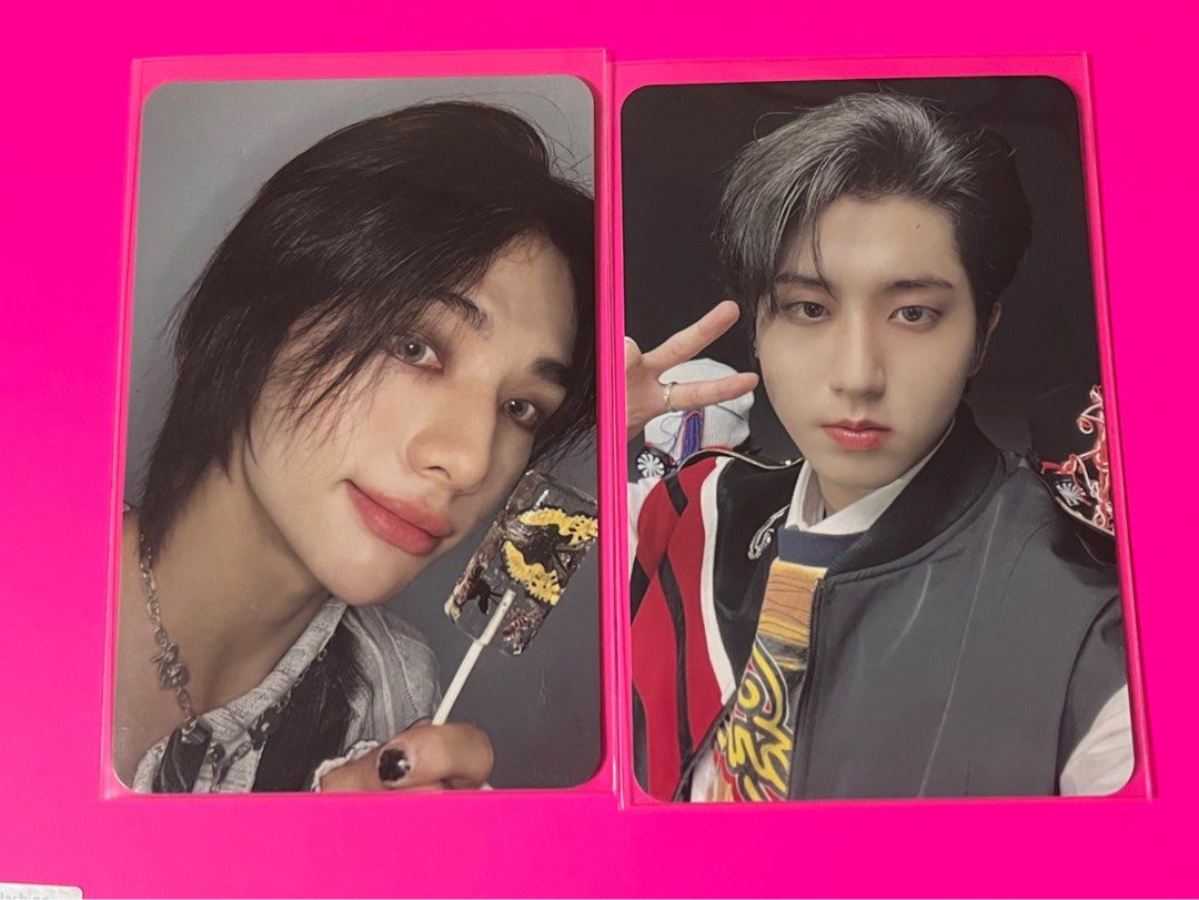 WTT/WTS skz rockstar 5 star maxident pcs hyunjin leeknow han felix ...