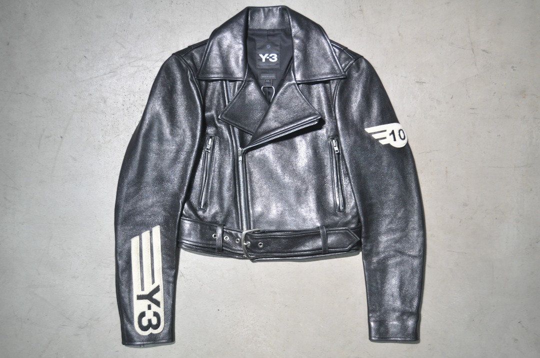 Y-3 - Patched Motorycle Jacket, Men's Fashion, Coats, Jackets and ...
