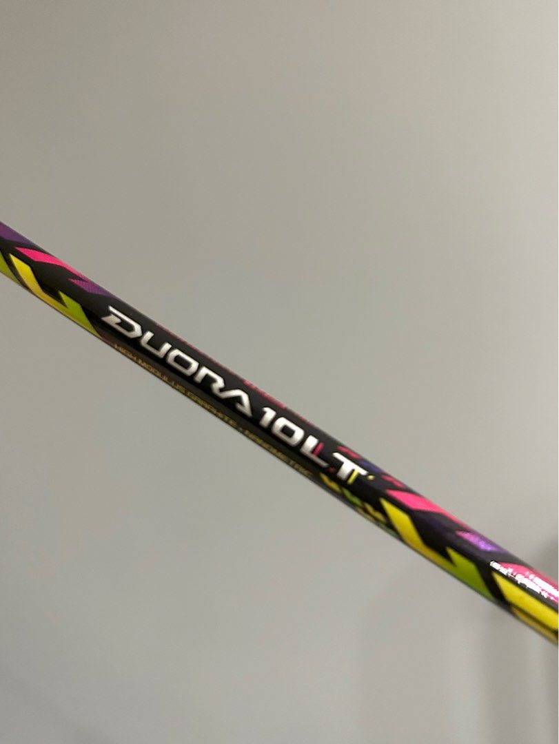 Yonex Duora 10 LT badminton racket, Sports Equipment, Sports & Games ...
