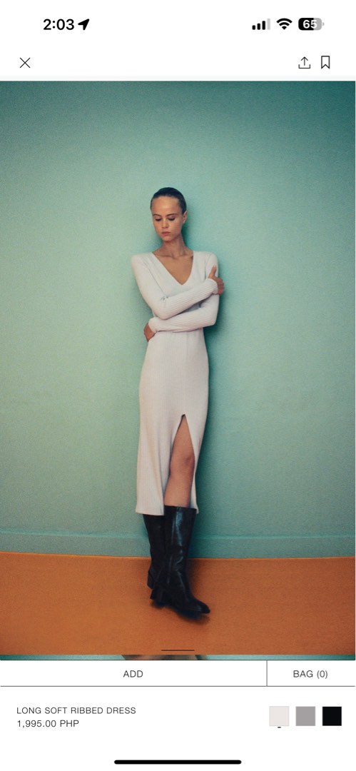 Zara ribbed knit dress, Women's Fashion, Dresses & Sets, Dresses on ...