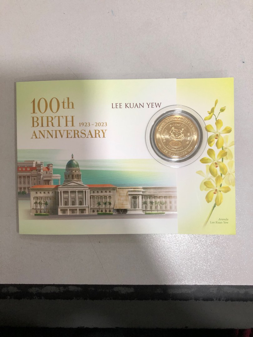 100th LKY coin collection, Hobbies & Toys, Memorabilia & Collectibles ...