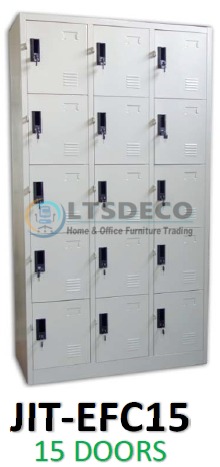 15 DOORS STEEL LOCKER l OFFICE FURNITURE & PARTITIONS, Furniture & Home ...