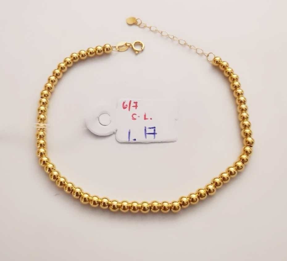 18k Saudi Gold Superlight Ball Bracelet 6-7", Women's Fashion, Jewelry ...
