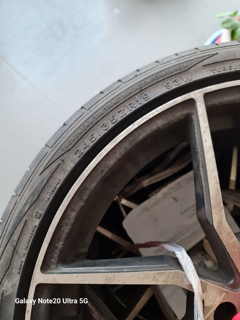 19 inches 5 x 112, Car Accessories, Tyres & Rims on Carousell