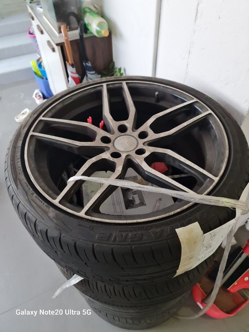 19 inches 5 x 112, Car Accessories, Tyres & Rims on Carousell