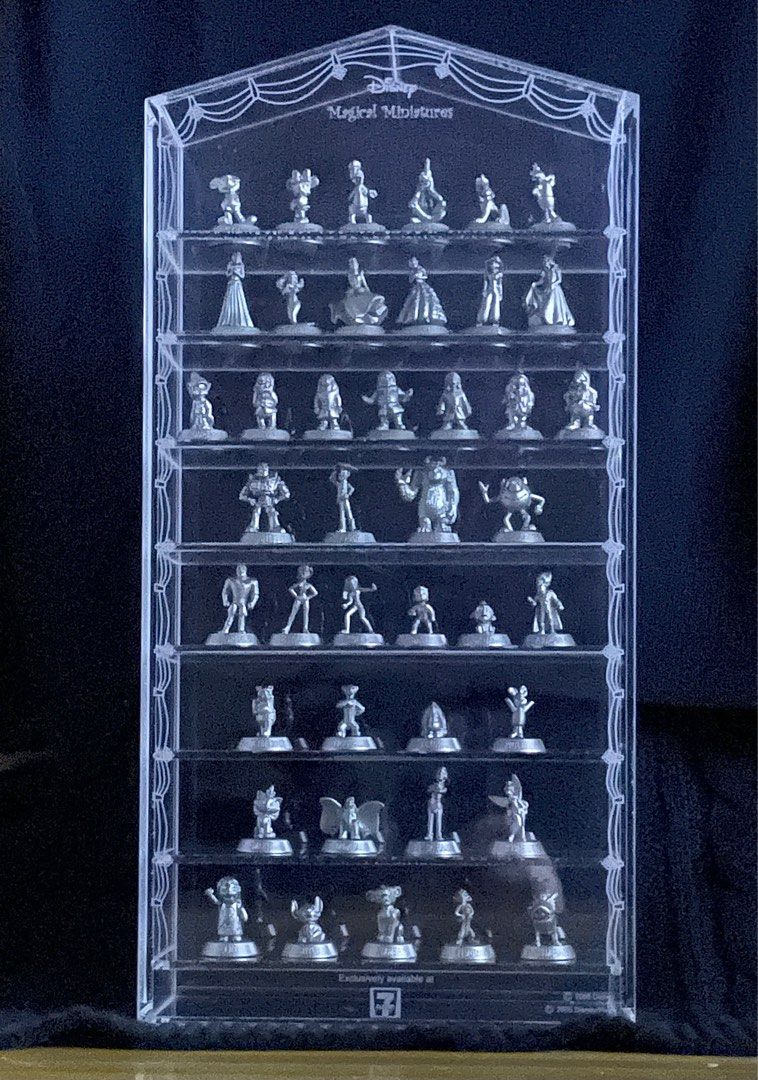 (絕版）2005年迪士尼 7-Eleven Disney Magical Miniatures (Silver) with Special ...