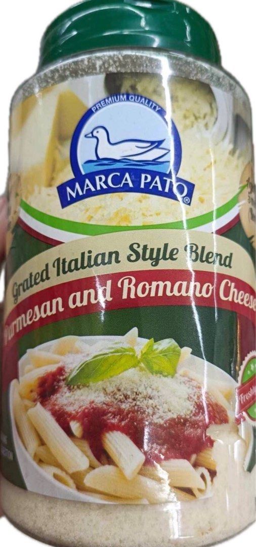 454g Big Size Marca Pato Parmesan and Romano Cheese Grated Italian ...