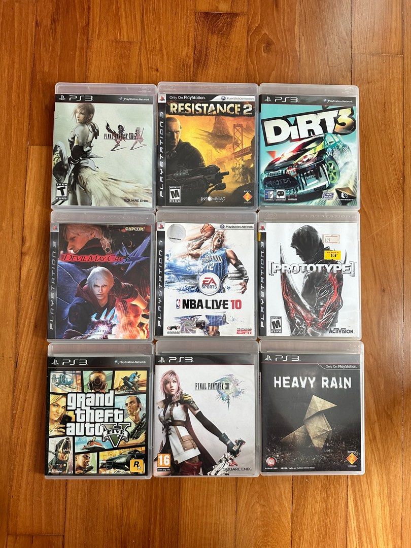 $5 PS3 Games Mega Sale Metal Gear Prototype Final Fantasy Devil May Cry ...