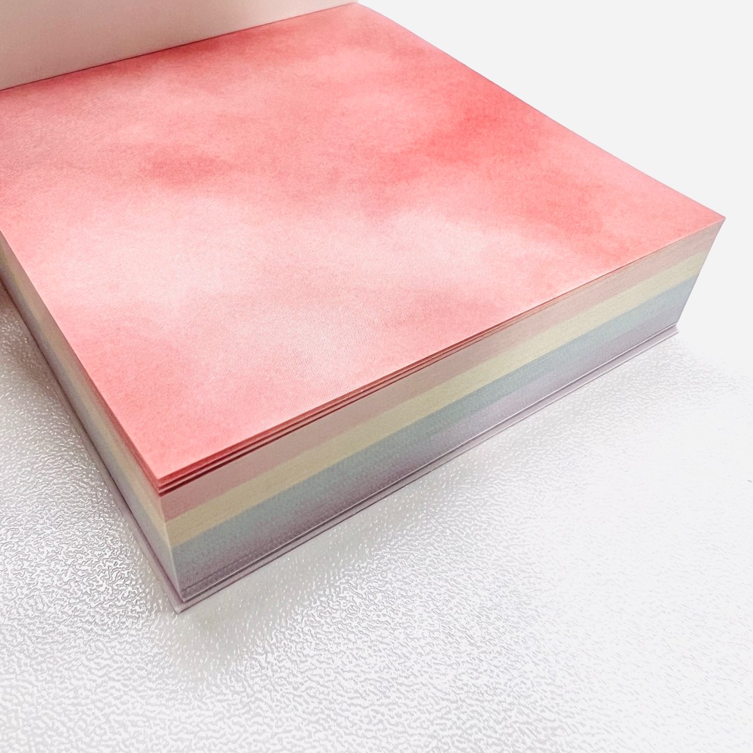 [現貨] 《日本的色見本帖》便條紙磚·朝霞之色｜KAMIO JAPAN Tracing Paper Memo Note Block·Color ...
