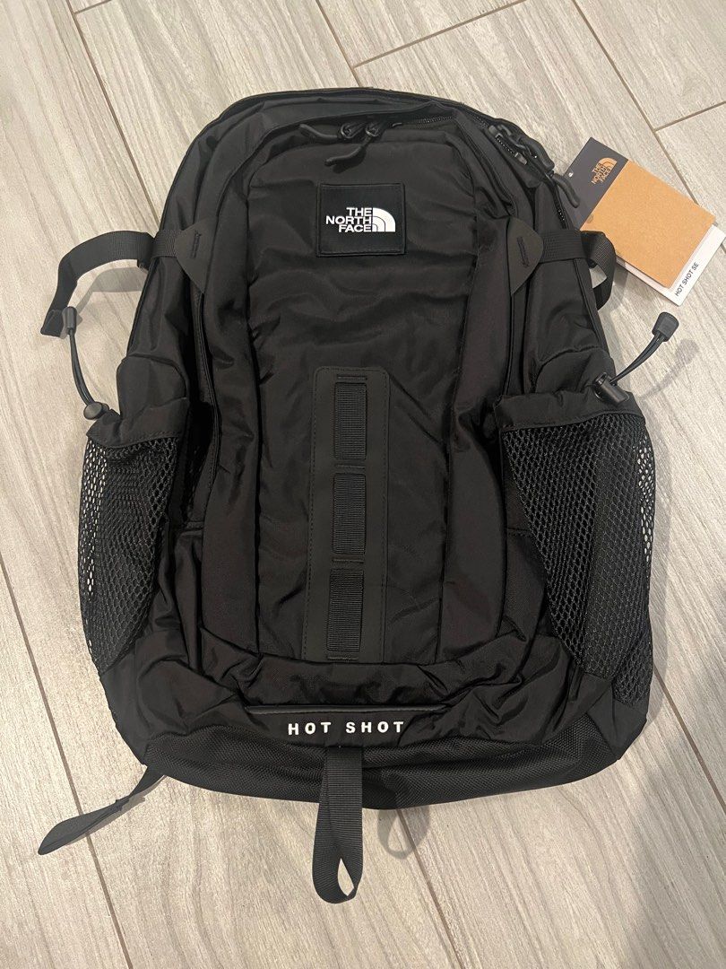 全新現貨 The North Face TNF Hot Shot SE Backpack 30L 黑色背囊, 男裝, 袋, 背包 ...