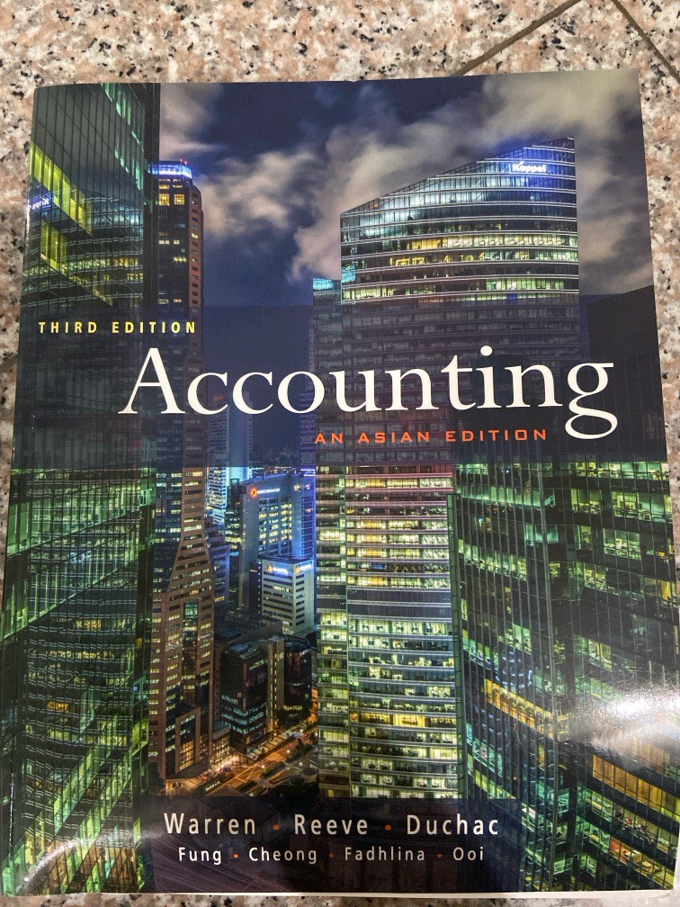 Accounting Text book 3e, Hobbies & Toys, Books & Magazines, Textbooks ...