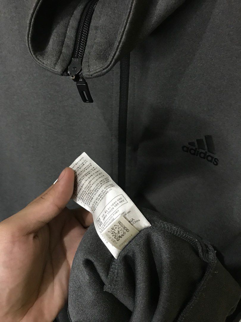 Adidas techfleece track jacket, Men's Fashion, Activewear on Carousell