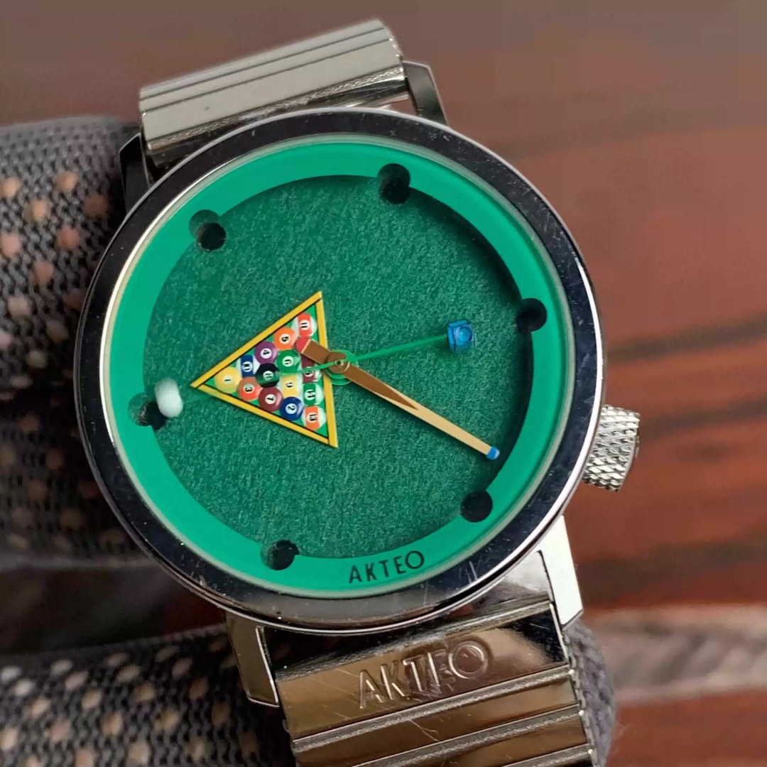 Akteo Billiard Watch, Men's Fashion, Watches & Accessories, Watches on ...