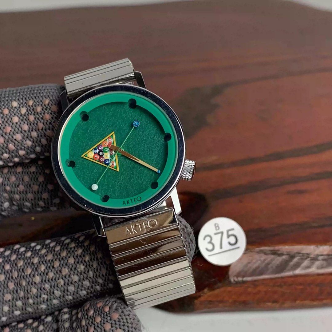 Akteo Billiard Watch, Men's Fashion, Watches & Accessories, Watches on ...