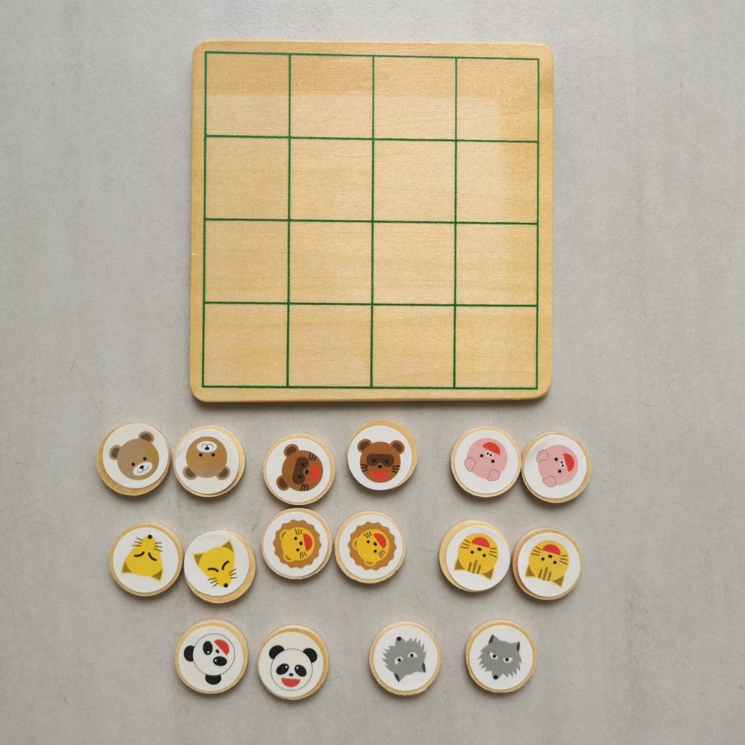 Artec Animal Memory Game, Hobbies & Toys, Toys & Games on Carousell