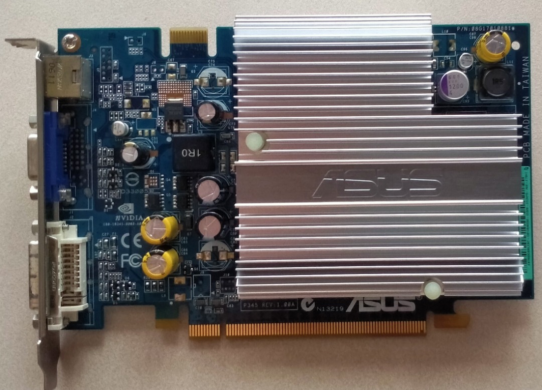 ASUS EN7600GS SILENT PCI-E GPU Card, Computers & Tech, Parts ...