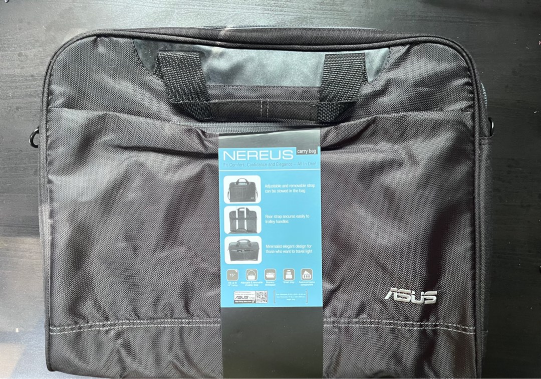 ASUS NEREUS Laptop Carry Bag (Black), Computers & Tech, Parts ...