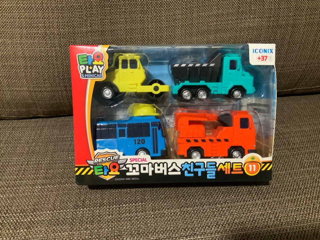 Authentic Tayo Set, Hobbies & Toys, Toys & Games on Carousell