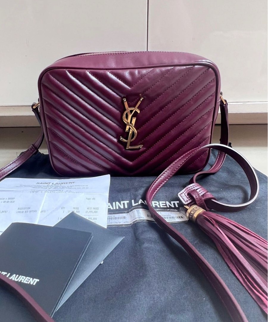 Authentic YSL camera Bag, Fesyen Wanita, Tas & Dompet di Carousell
