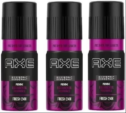 Axe Provoke Long Lasting Deodorant Bodyspray for Men 150 ml 3-Pack, Beauty & Personal Care ...