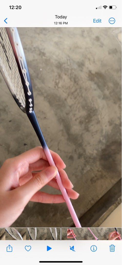Badminton Racket BR190 - Pink, Sports Equipment, Sports & Games, Racket ...