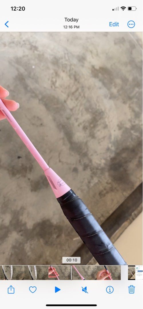 Badminton Racket BR190 - Pink, Sports Equipment, Sports & Games, Racket ...