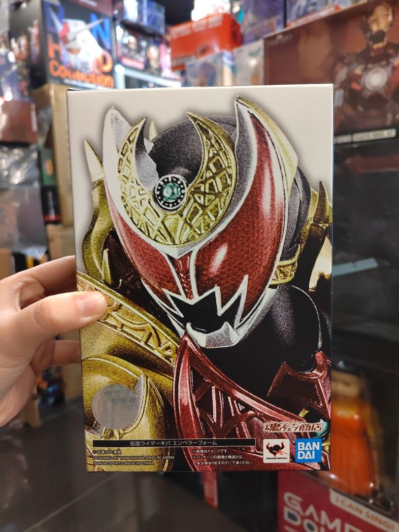 BANDAI MASKED RIDER KIVA EMPEROR FORM VER BACK IN BOX, Hobbies & Toys ...