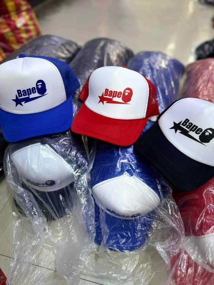 Bape net cap, Men's Fashion, Watches & Accessories, Caps & Hats on ...