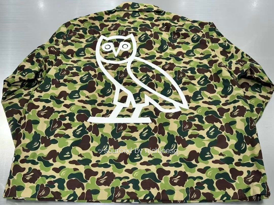 BAPE X OVO ABC CAMO COACH JACKET, Men's Fashion, Coats, Jackets and ...