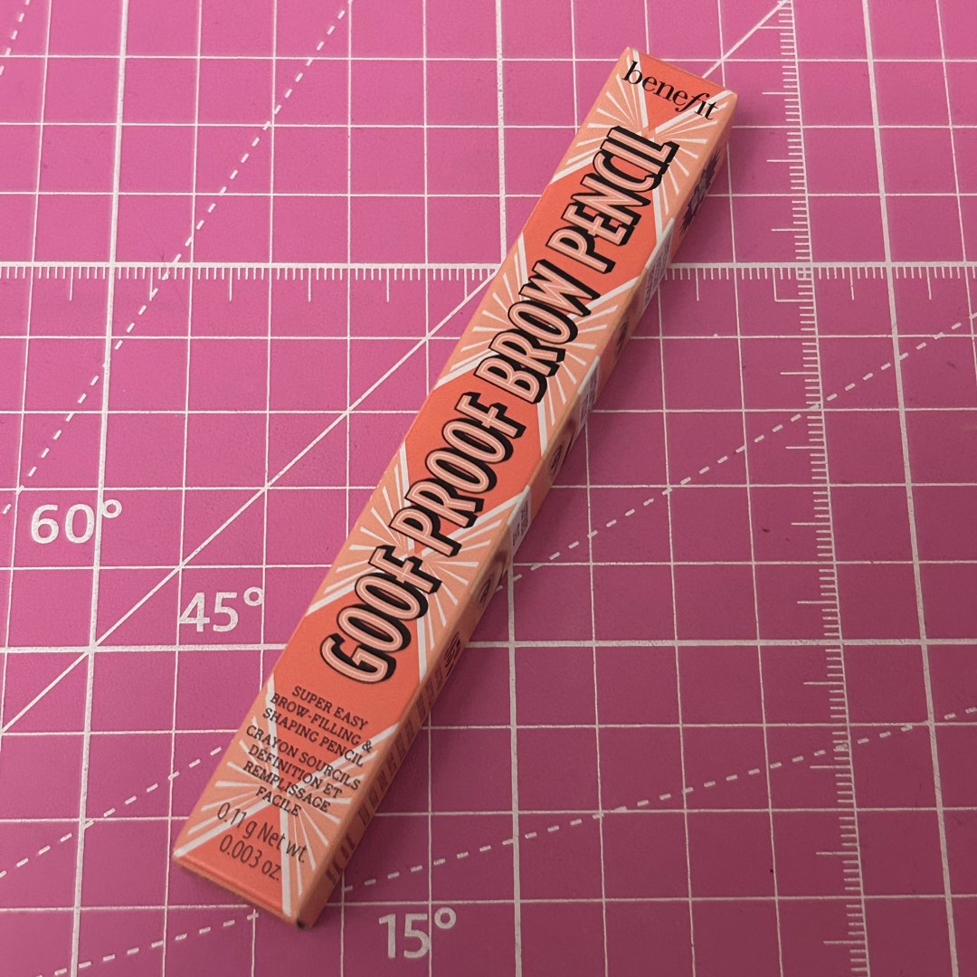 benefit goof proof brow pencil mini size, Beauty & Personal Care, Face ...