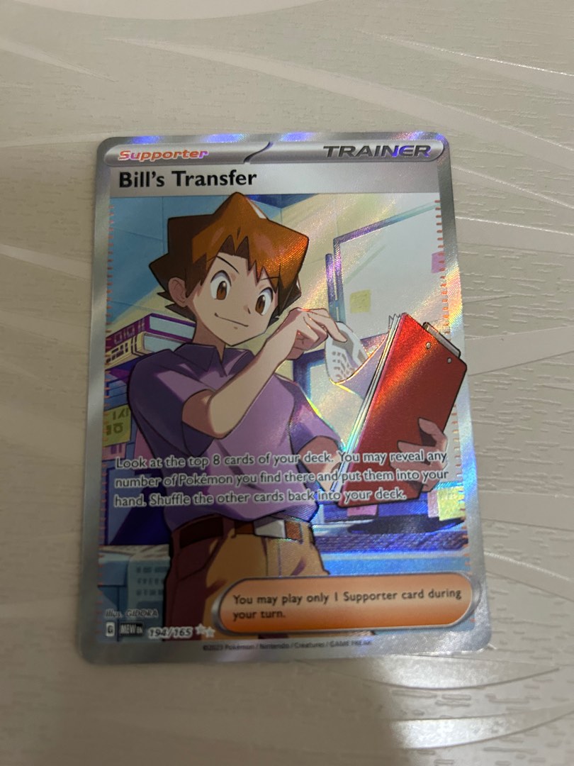 Bill transfer, Hobbies & Toys, Toys & Games on Carousell