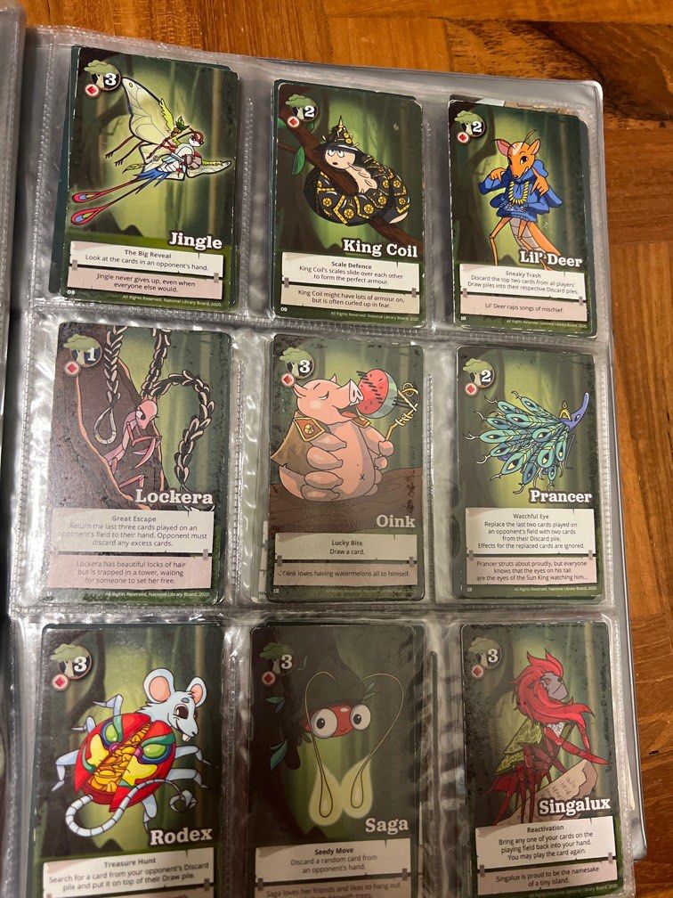 Book bug 3 cards full set + NDP special card, Hobbies & Toys, Toys ...