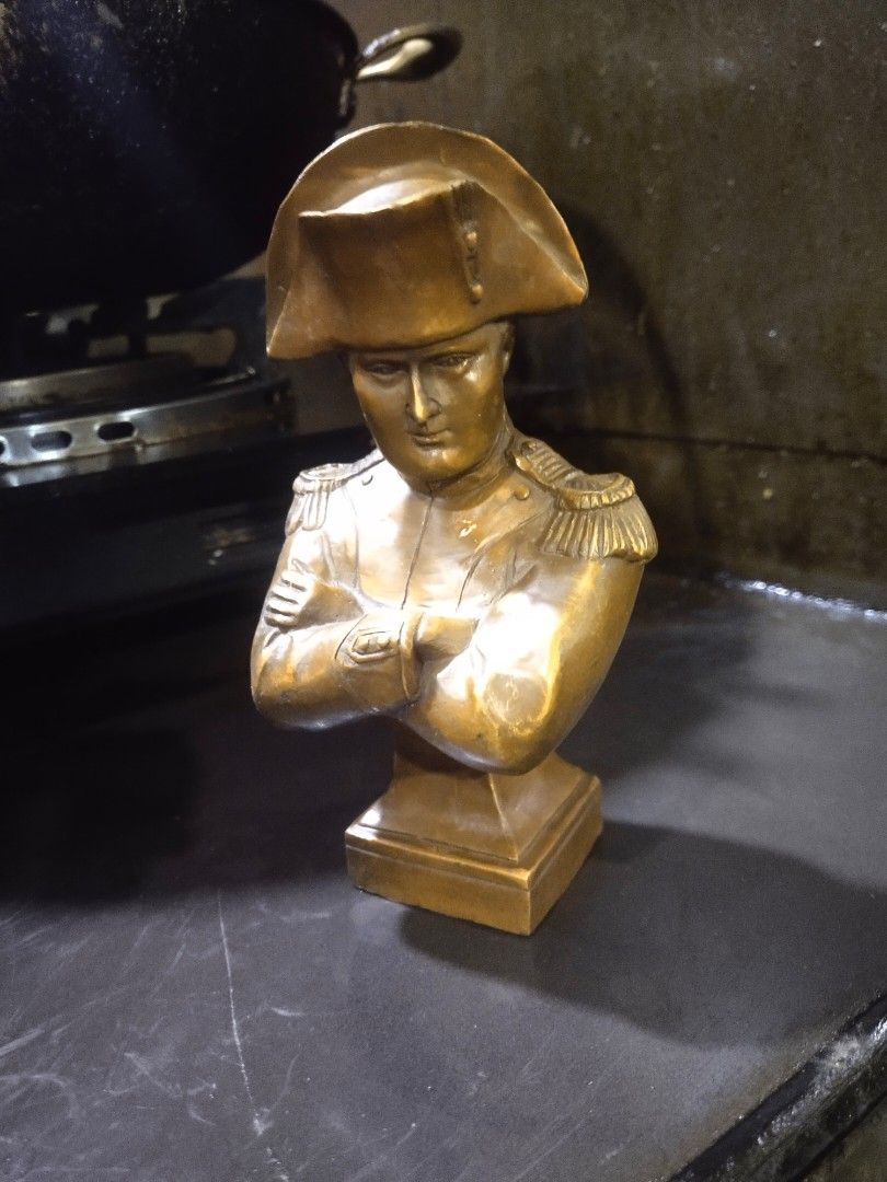 Brass Napoleon Bonaparte head bust statue display, Hobbies & Toys ...
