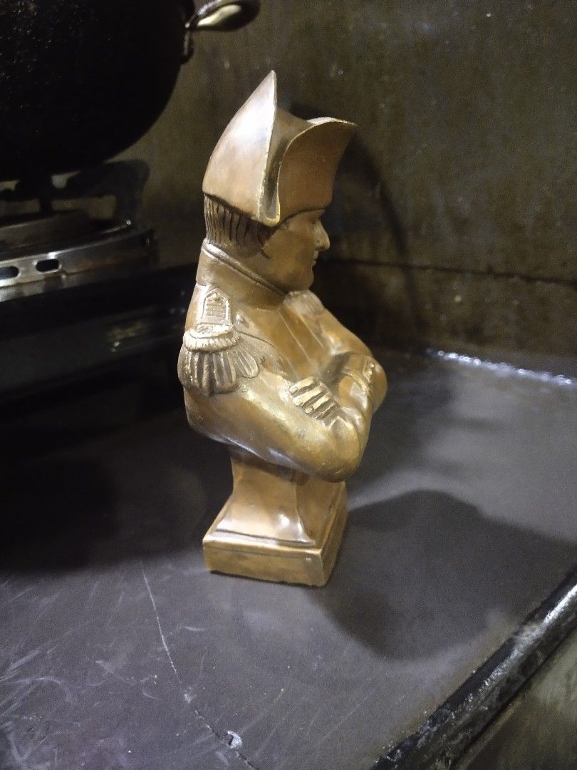 Brass Napoleon Bonaparte head bust statue display, Hobbies & Toys ...