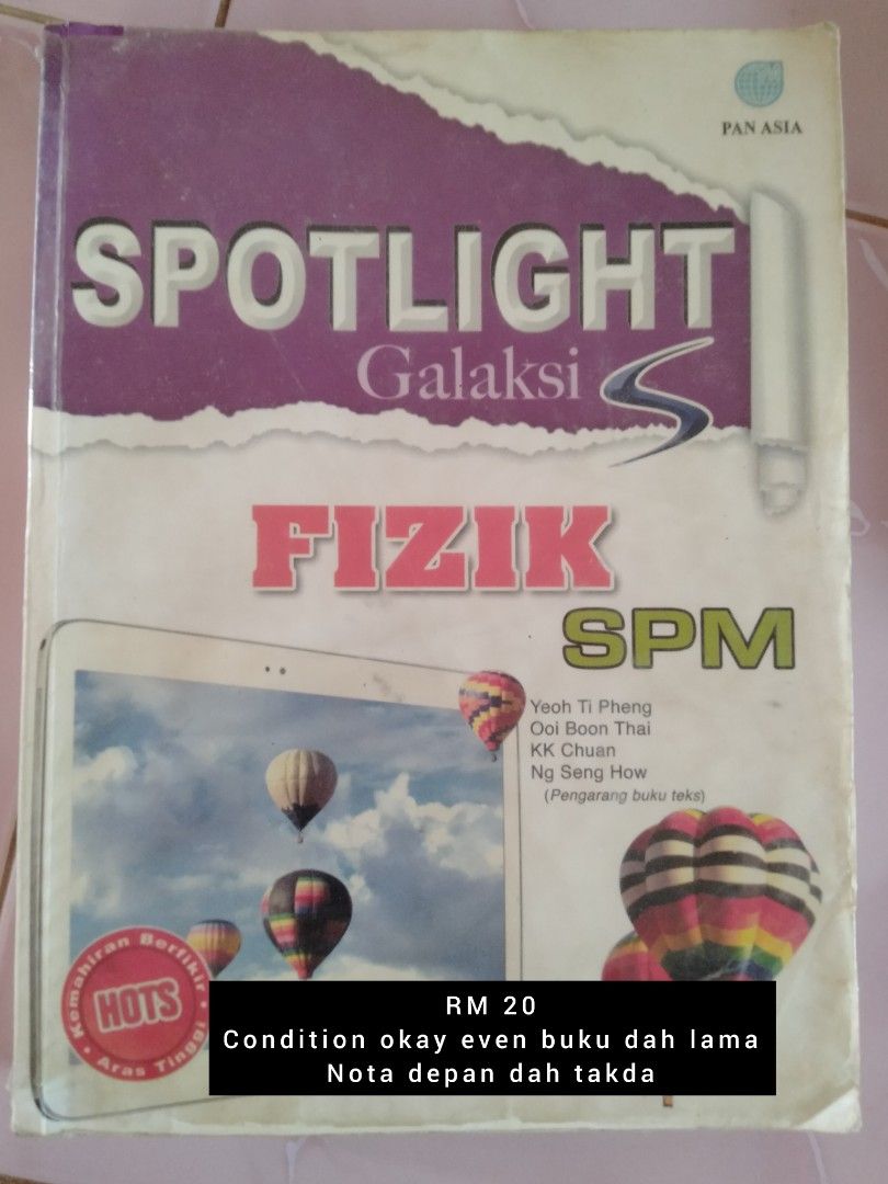 BUKU RUJUKAN SPM KIMIA DAN FIZIK (FORM 4&5) BRAND SPOTLIGHTS, BUKU ...
