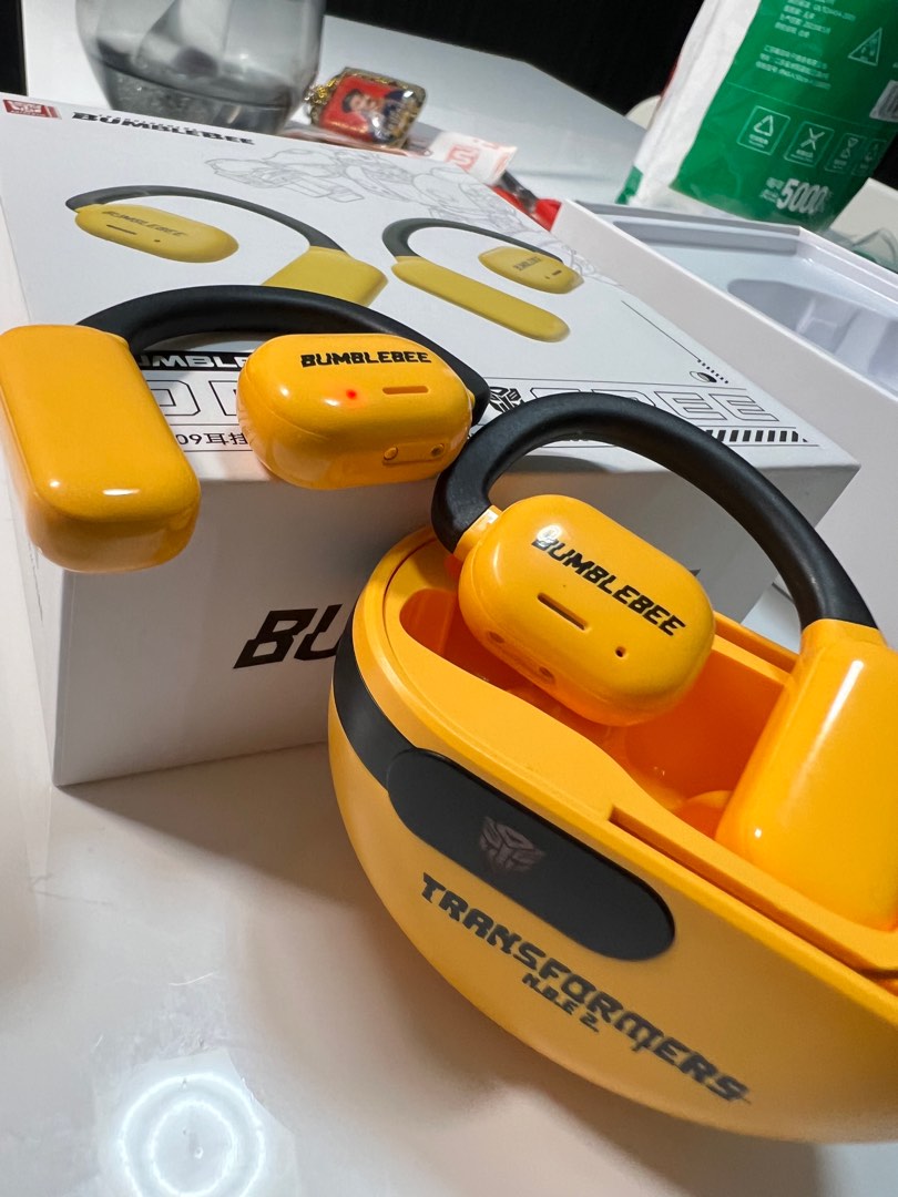 Bumblebee earbuds, Audio, Earphones on Carousell
