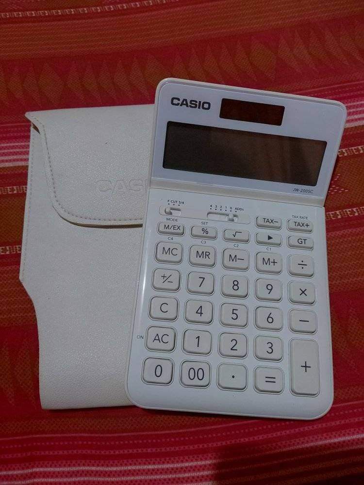 CASIO CALCULATOR JW-200SC, Computers & Tech, Office & Business ...