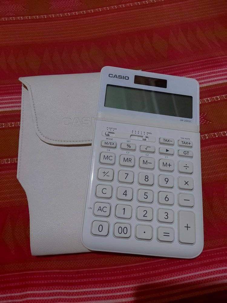 CASIO CALCULATOR JW-200SC, Computers & Tech, Office & Business ...