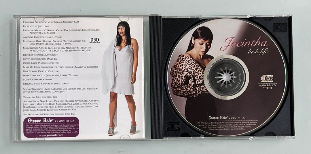 Cd Jacintha Lush Life, Hobbies & Toys, Music & Media, CDs & DVDs on ...