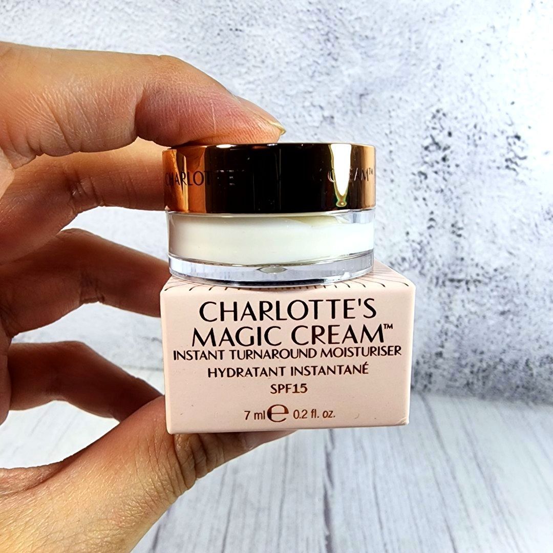 Charlotte Tilbury Magic Cream Instant Moisturizer 7ml, Beauty ...