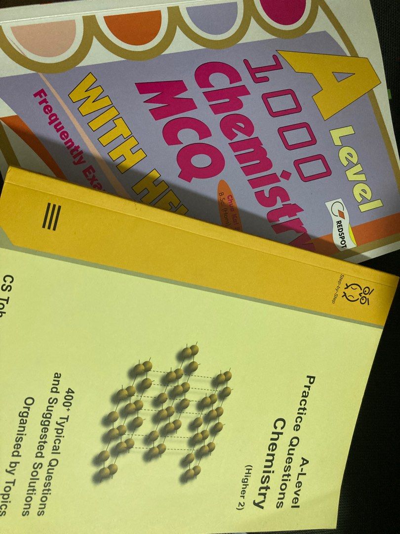 CHEM BOOKS A LEVEL chemistry h1 h2, Hobbies & Toys, Books & Magazines ...