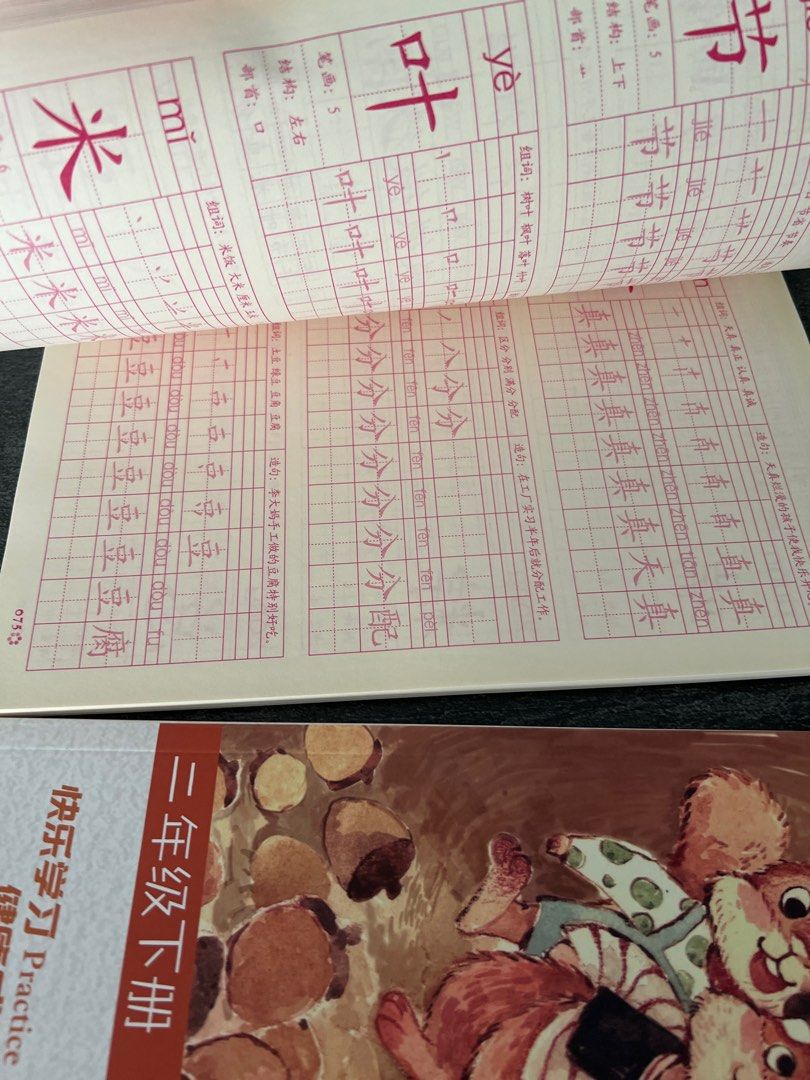 Chinese handwriting practice book, Hobbies & Toys, Books & Magazines ...
