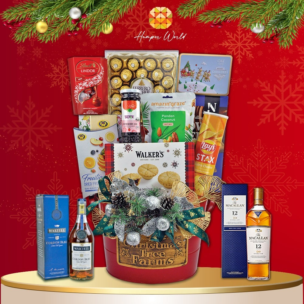 Christmas Hamper 23 (HWS-XM14-85), Food & Drinks, Gift Baskets ...