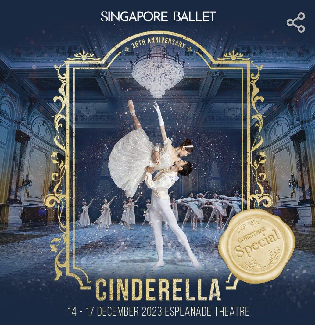 Cinderella by Singapore ballet at Esplanade, Tickets & Vouchers, Event ...