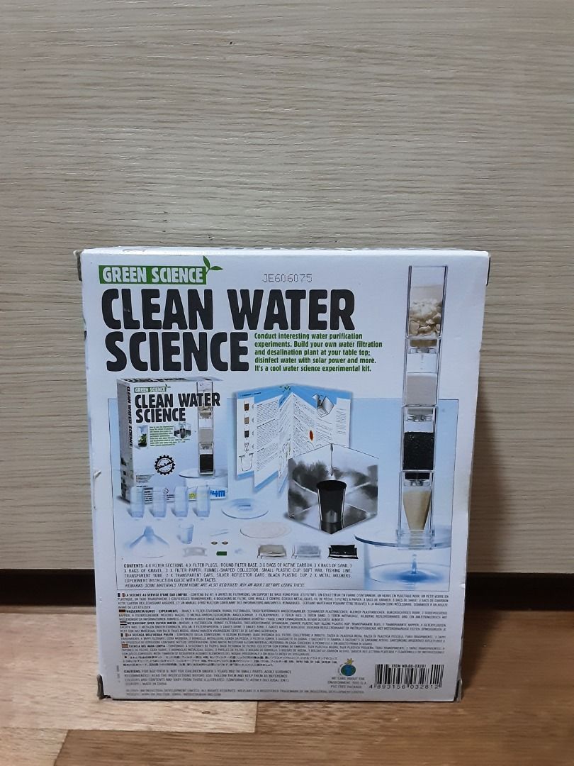 Clean Water Science Experiment, Hobbies & Toys, Stationery & Craft ...